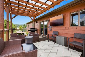 Cabana, 3 quartos | Opções para refeição ao ar livre