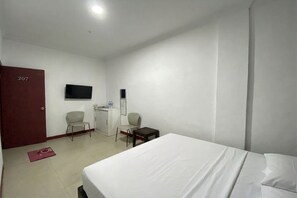 Wi-fi grátis, roupa de cama fornecida
