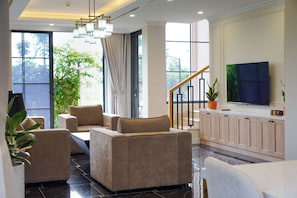 Villa, 2 quartos, piscina privativa, vista para o mar | Interior