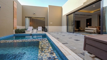 Villa de Luxo, varanda, vista para a piscina | Piscina | Piscina exterior