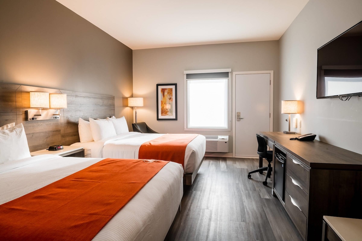 Quarto Standard, 2 camas queen-size, não fumadores, no rés do chão | Wi-fi grátis 