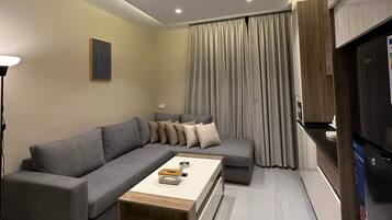 Apartamento, 1 quarto, acessível, para fumantes | Sala de estar