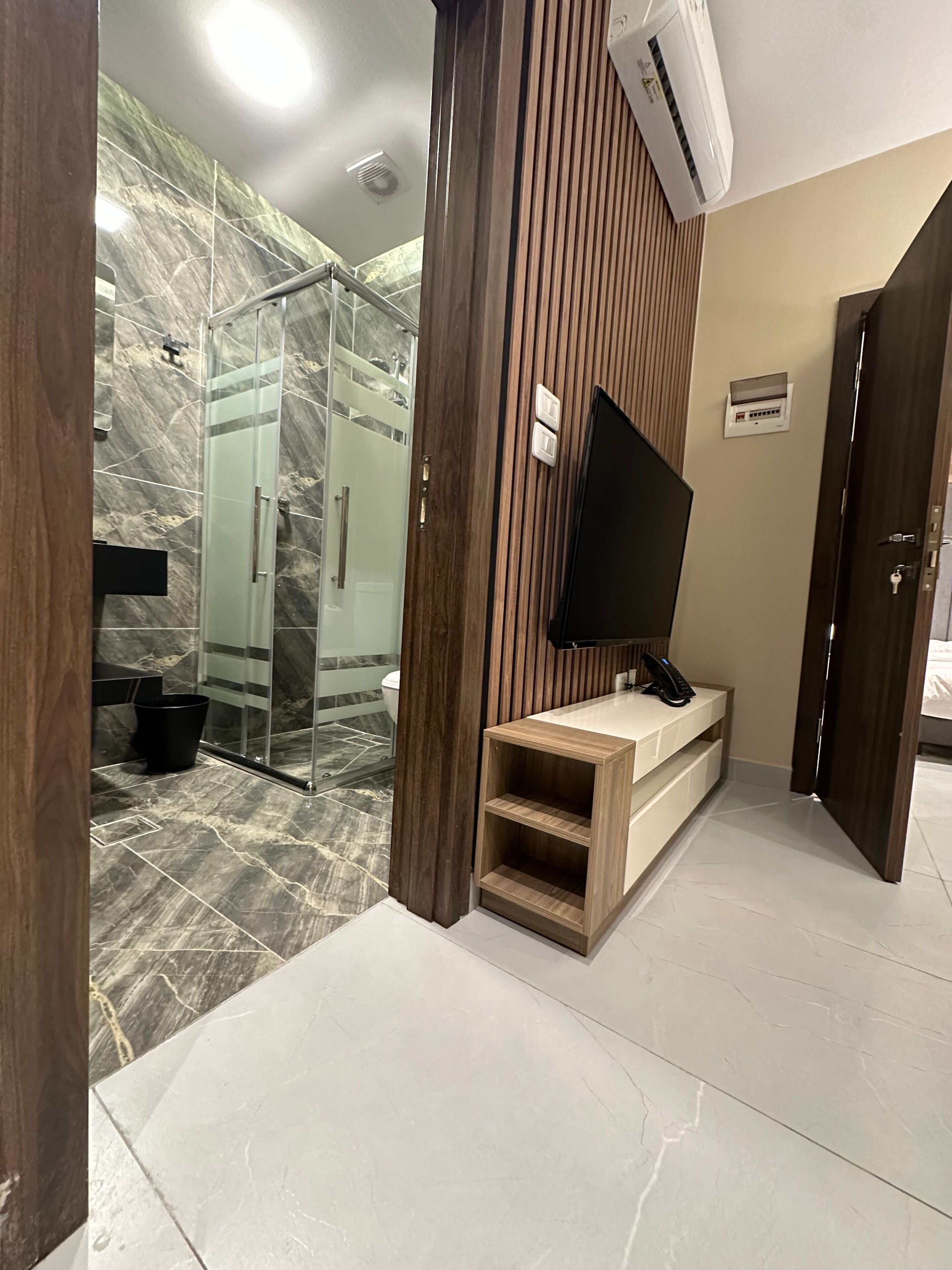 Apartamento, 1 quarto, acessível, para fumantes | Banheiro