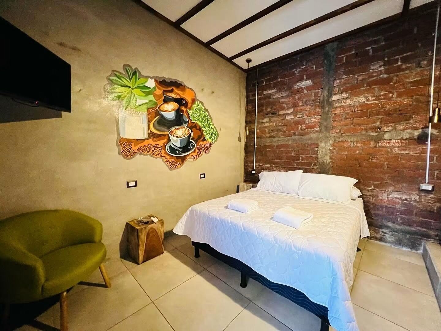 Quarto Duplo ou Twin Standard | Ferro/tábua de engomar, Wi-fi grátis 