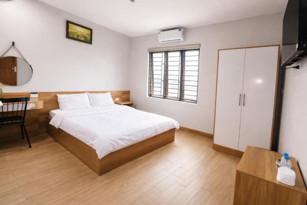 Quarto casal | Wi-Fi de cortesia, roupa de cama