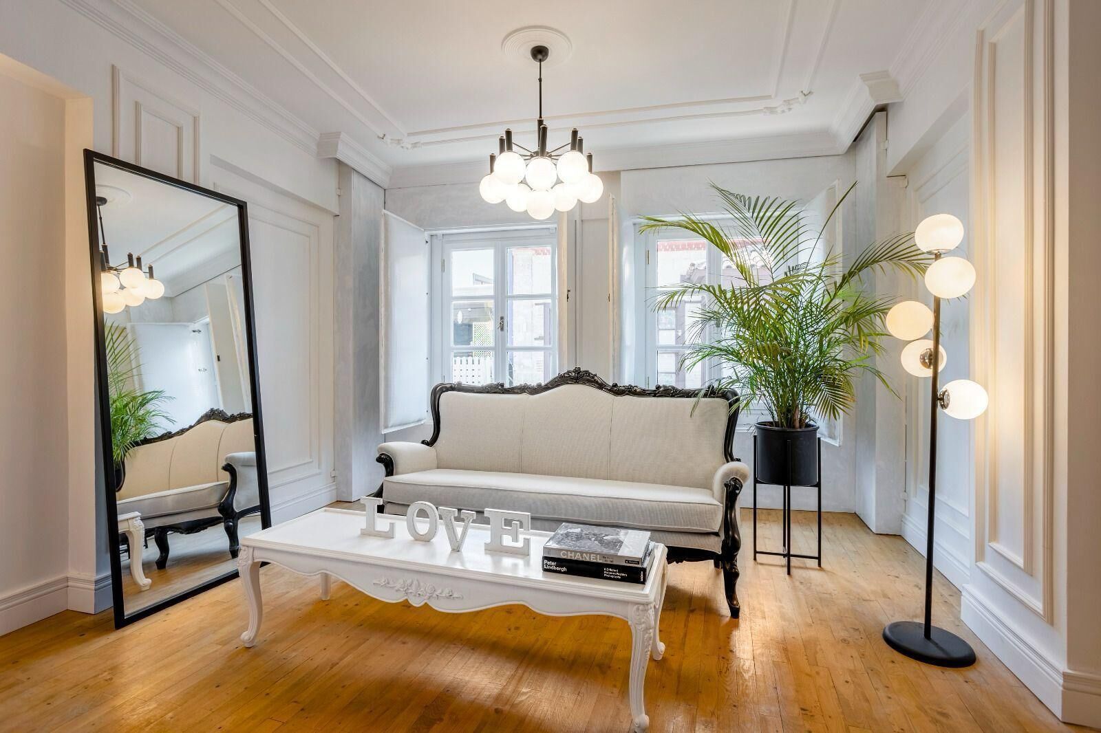 Suite Deluxe, Vista para a cidade | Sala de estar