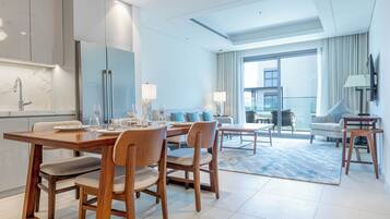 Apartamento, sacada | Opções para refeição
