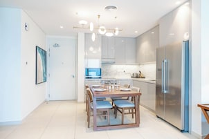 Apartamento, sacada | Opções para refeição
