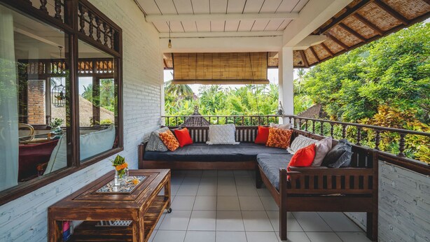 Apartamento Comfort, 1 quarto, vista para o jardim | Terraço/pátio interior