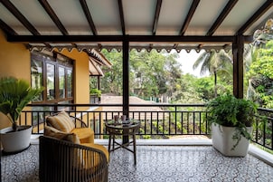 Villa Deluxe, 4 quartos, piscina privativa | Terrenos do alojamento
