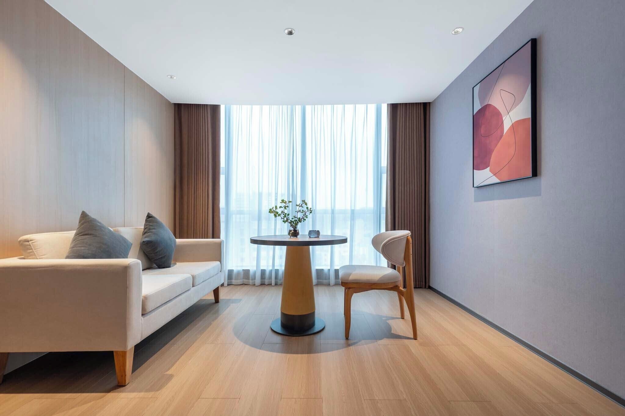 Quarto Twin Standard, Vista para a cidade | Sala de estar | Impressoras 