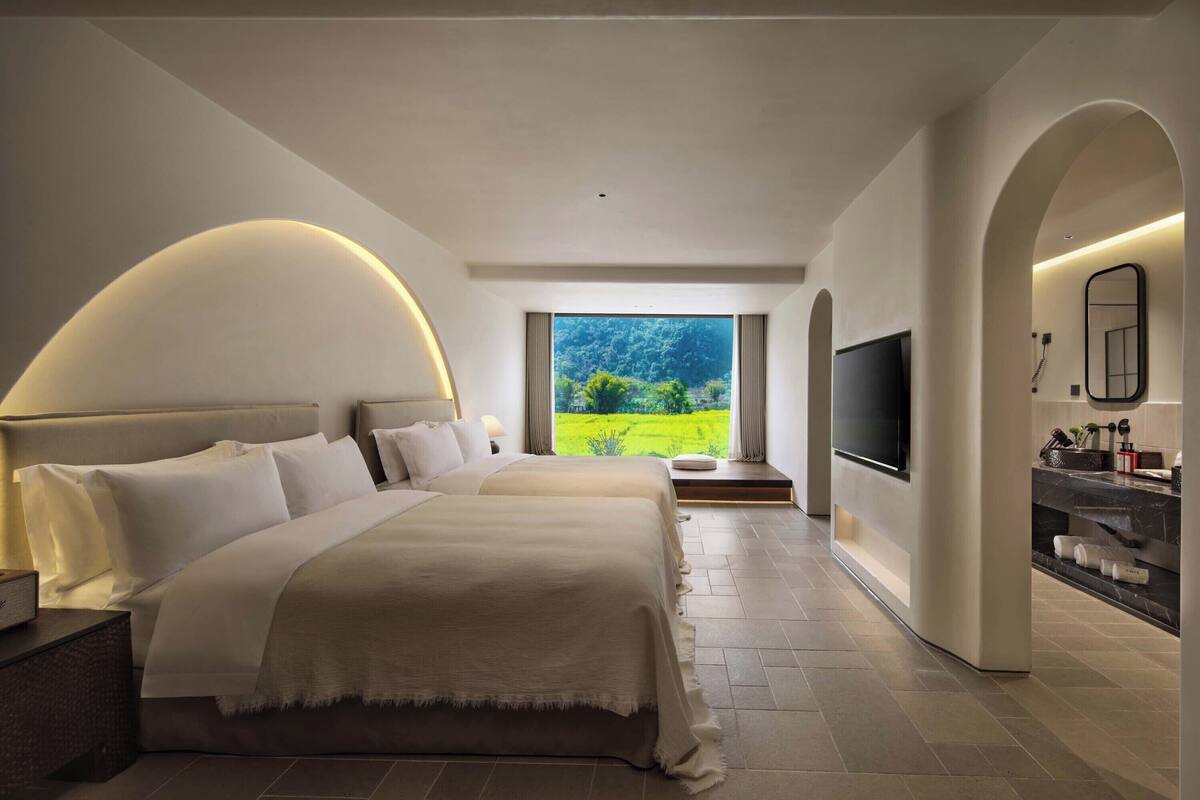 Quarto duplo sênior, vista para o vale | Vista do quarto