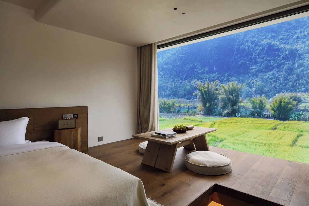 Quarto duplo clássico, vista para o vale | Vista do quarto