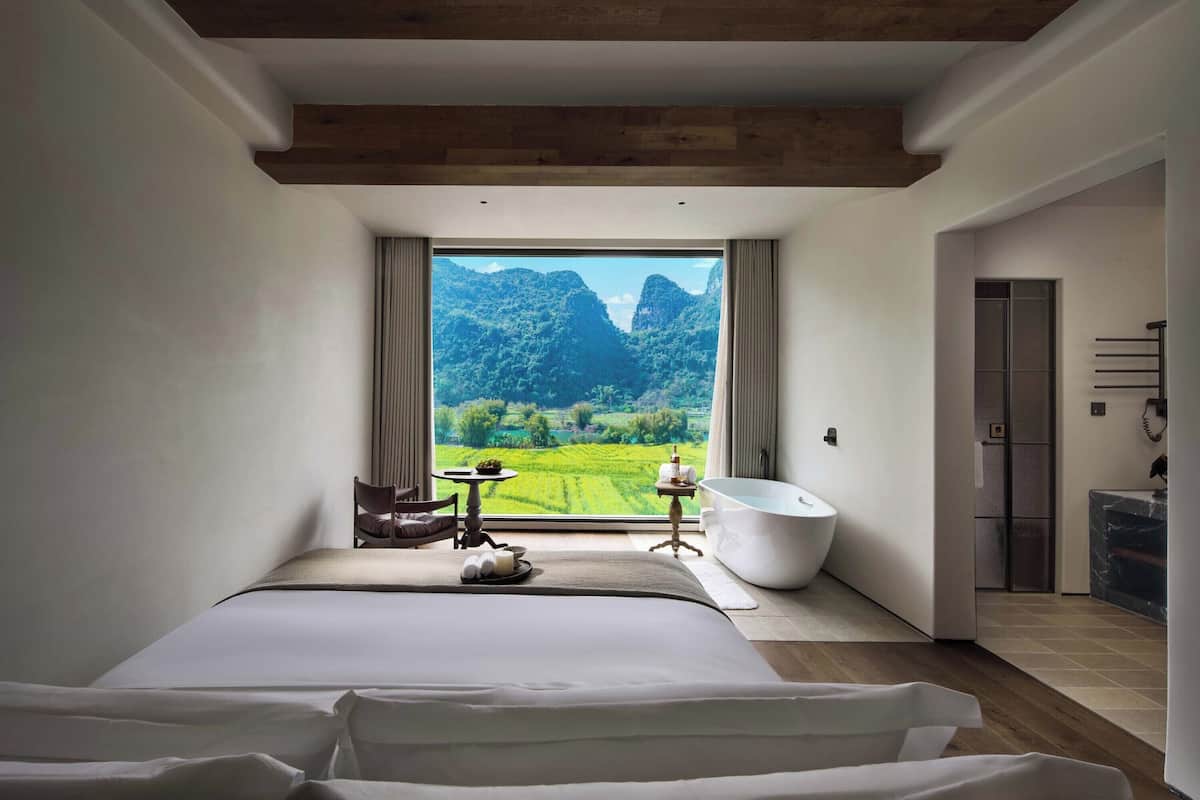 Suíte família, vista para o vale | Vista do quarto