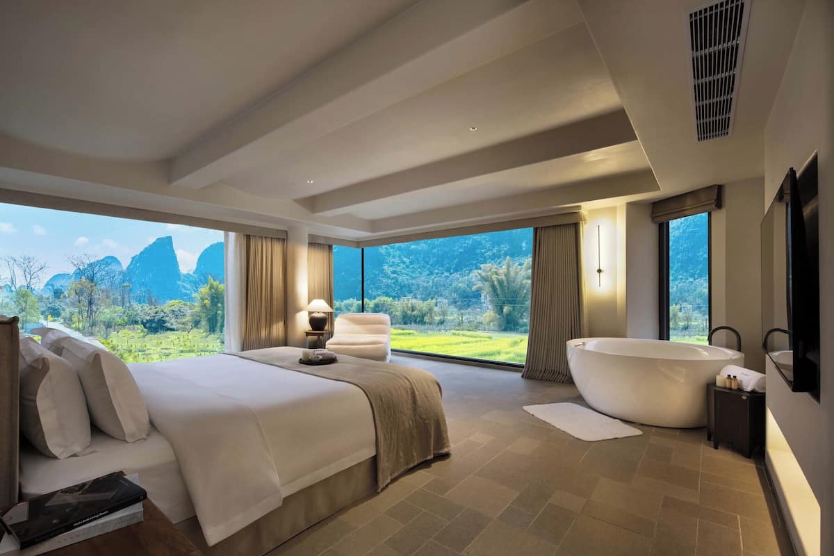 Suíte superluxo, vista para o vale | Vista do quarto