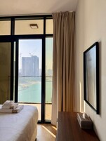 Apartamento superluxo, sacada, vista para o lago