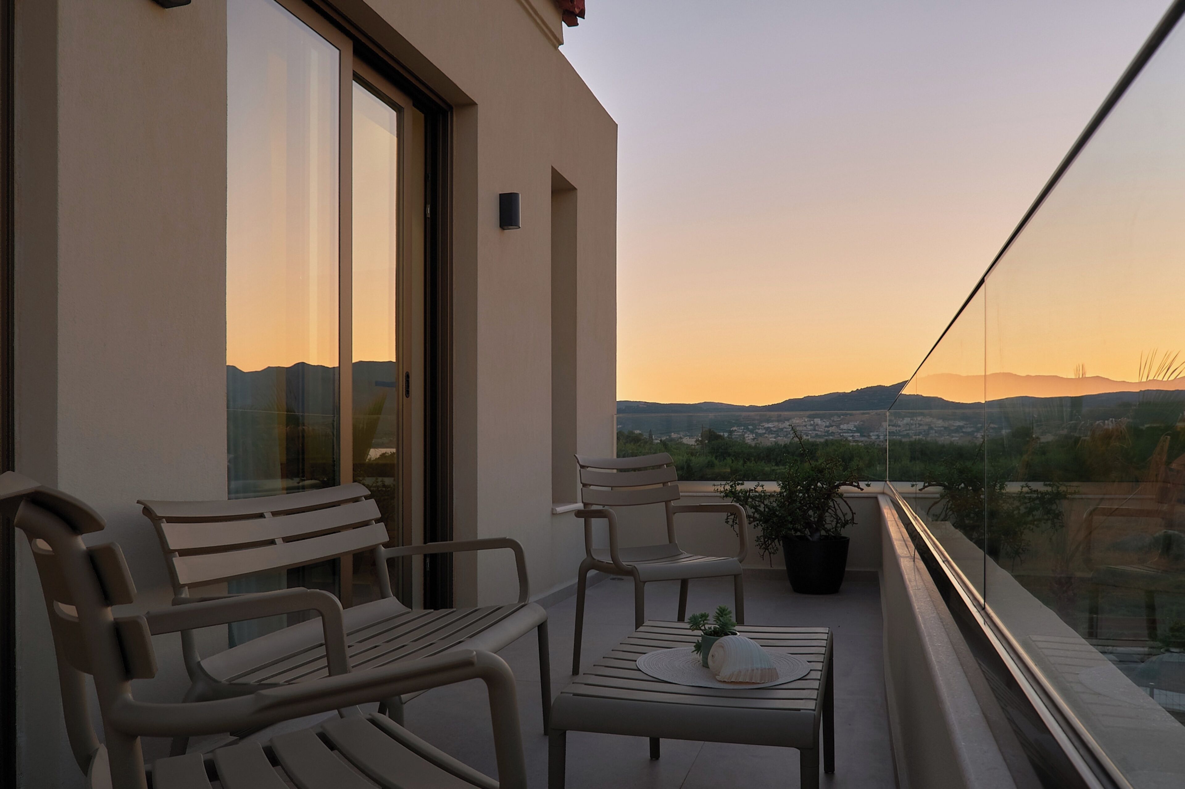 Villa Comfort, vista para o mar | Terrenos do alojamento