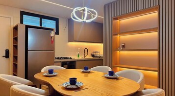 Apartamento luxo | Sala de jantar
