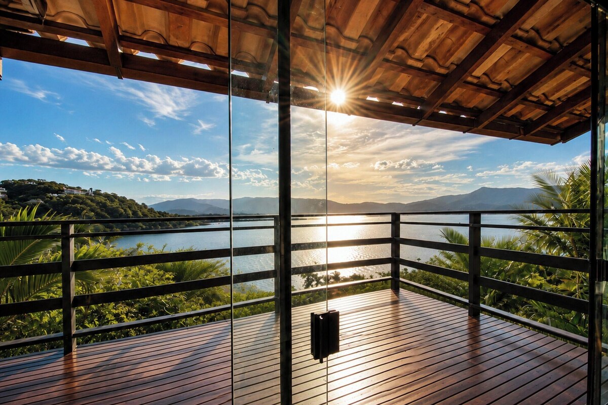 Morada dos Manacás com Hidro e Vista Lagoa - Oasys Floripa | Vista para o lago