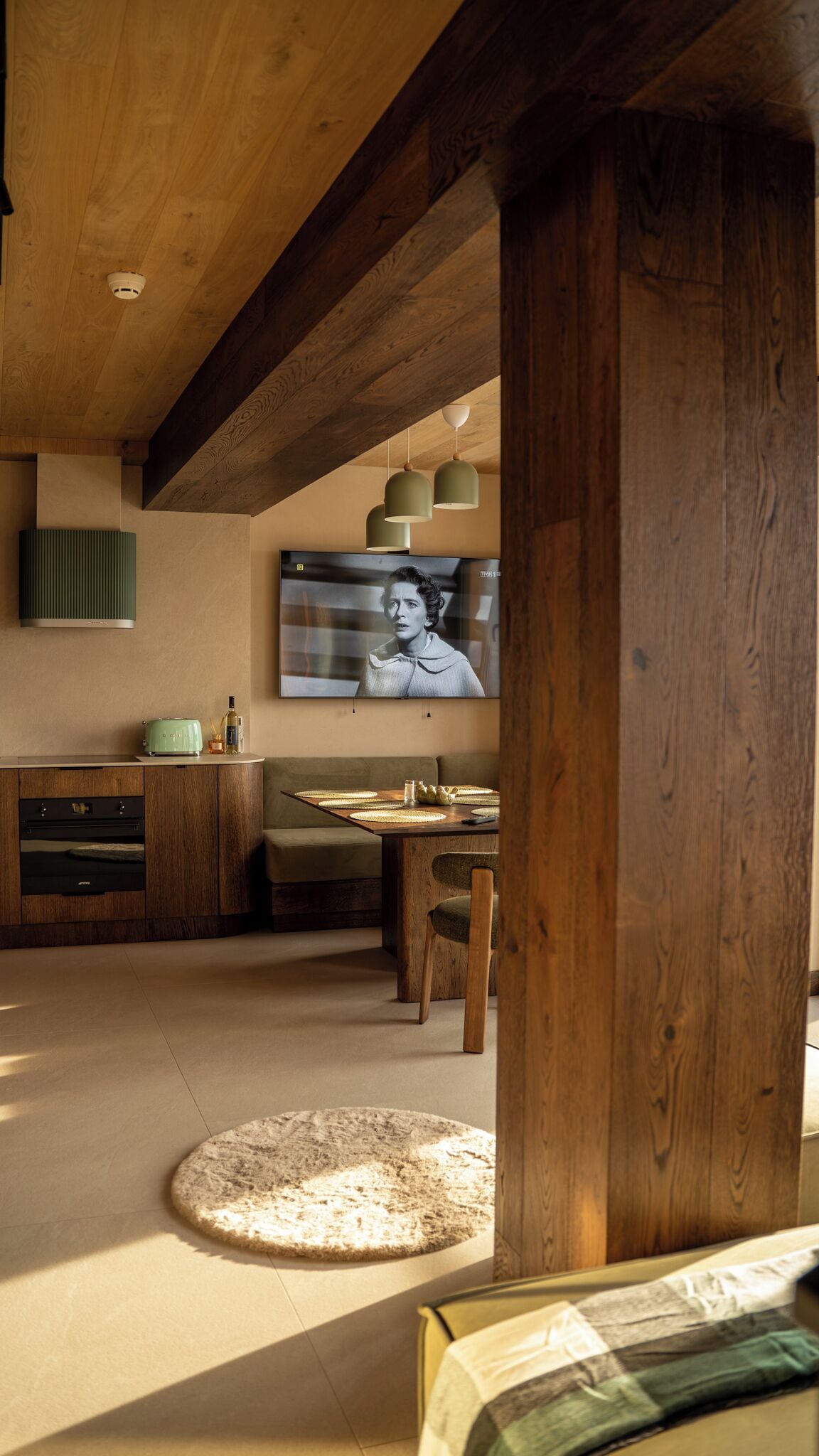 Apartamento de Luxo, ar condicionado, vista para a montanha | Interior
