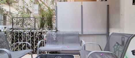 Apartamento, varanda | Terraço/pátio interior