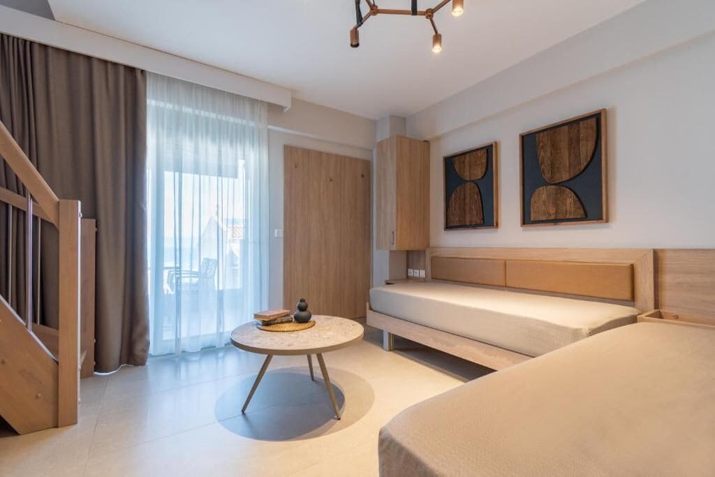 Suite Exclusiva, varanda, vista parcial para o mar | Interior