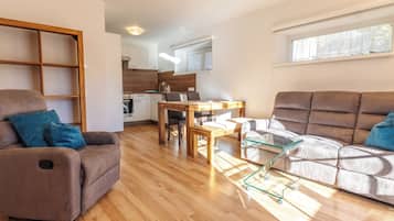 Apartamento Comfort | Sala de estar | TV de ecrã plano