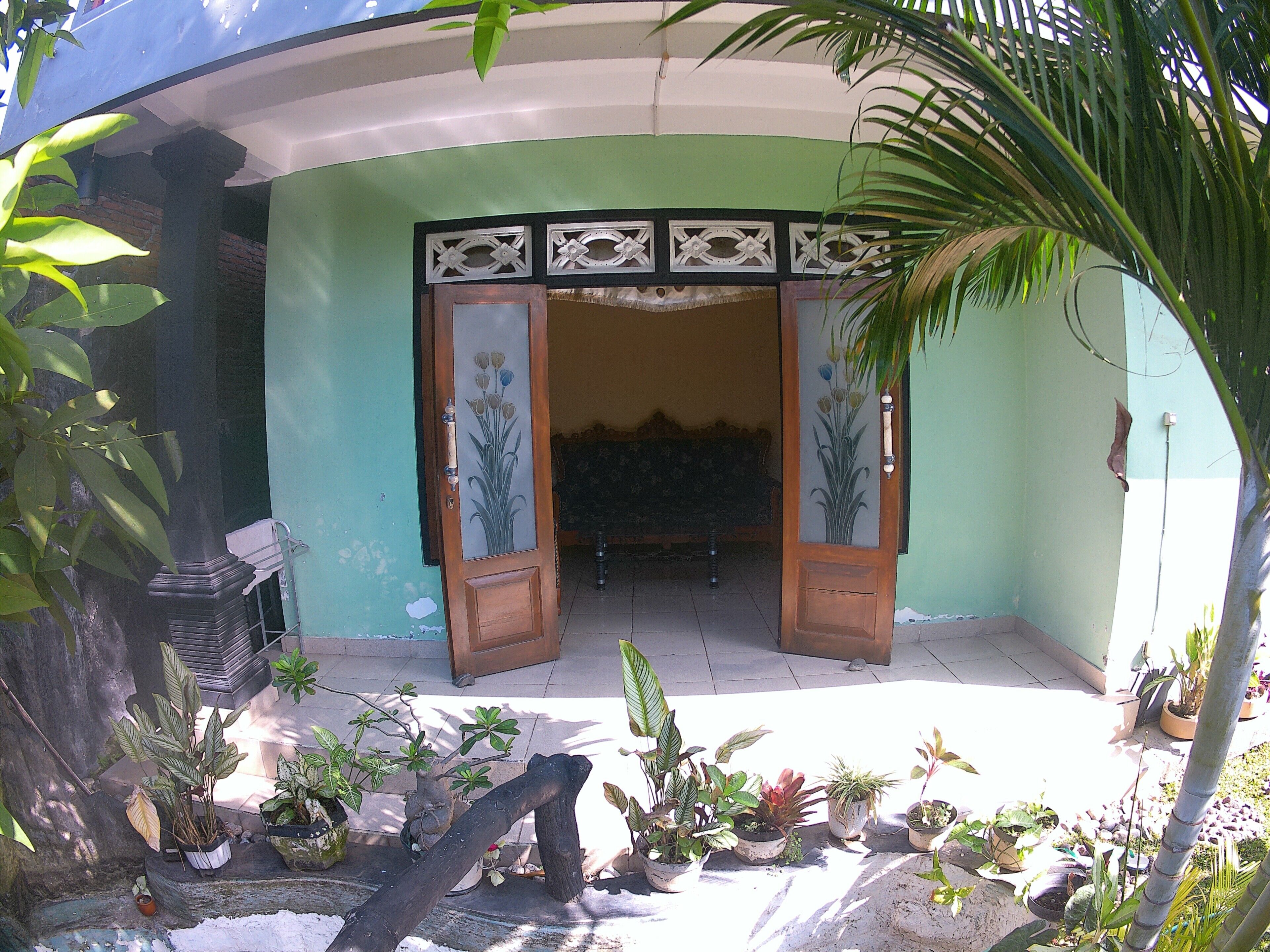 Fachada da propriedade