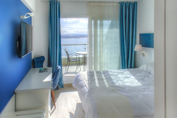 Quarto Comfort, varanda, vista para o mar | Cofre no quarto, Wi-fi grátis