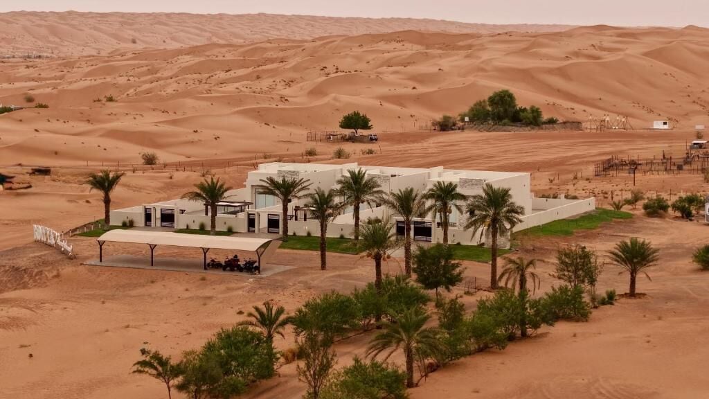 Chalé, varanda, vista deserto | Exterior