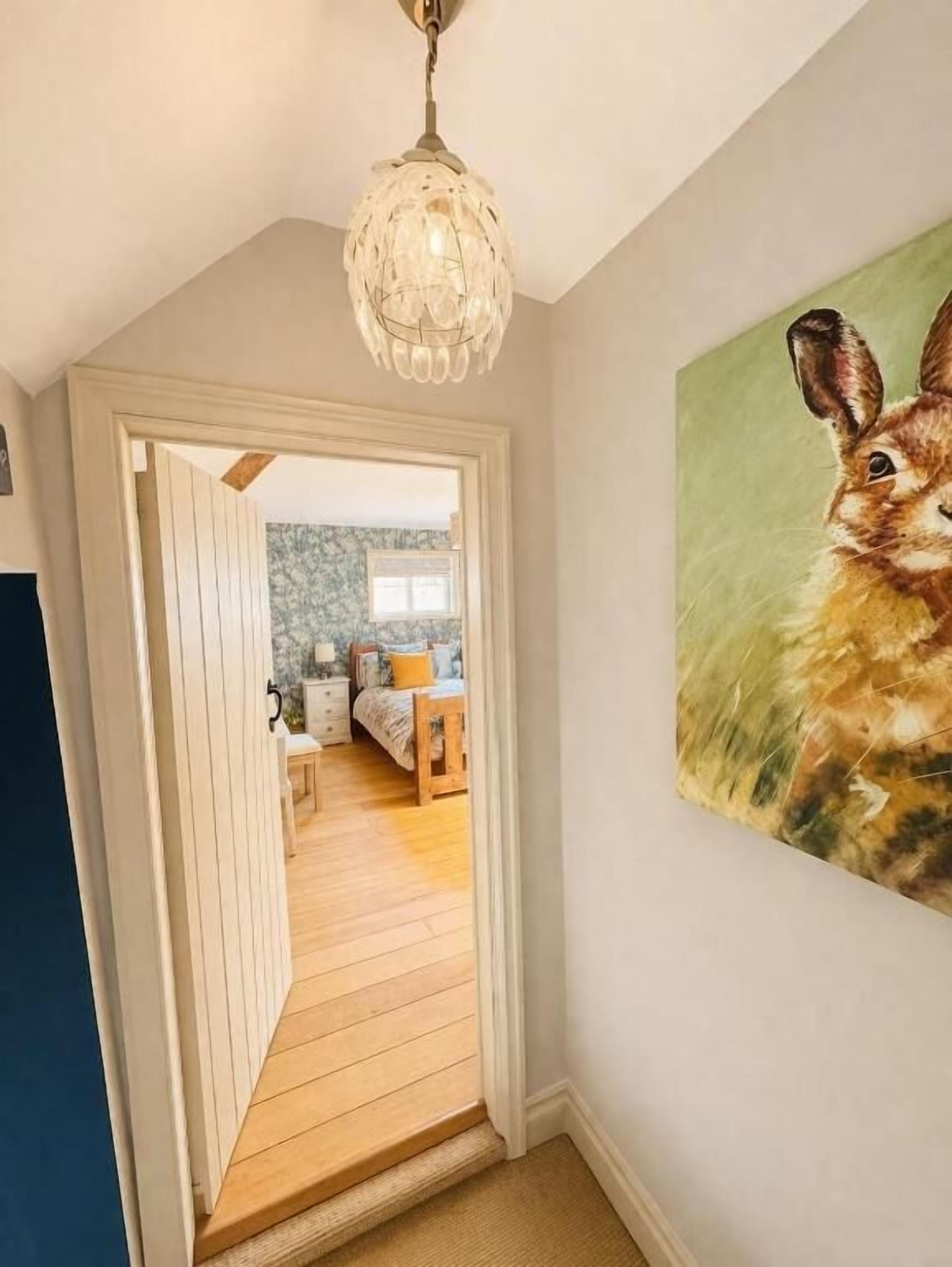 Casa, vista para o jardim | Interior