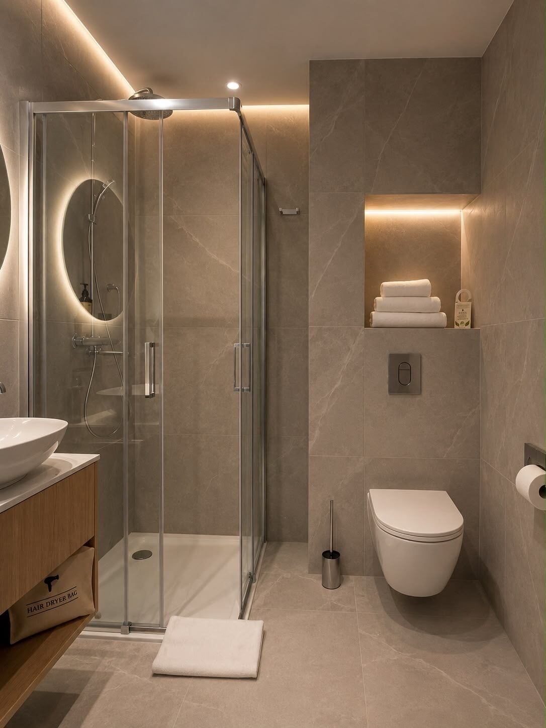 Quarto Individual Clássico | Casa de banho | Um secador de cabelo, toalhas fornecidas, sabão, champô 