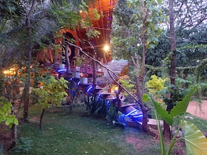 Vista para o jardim