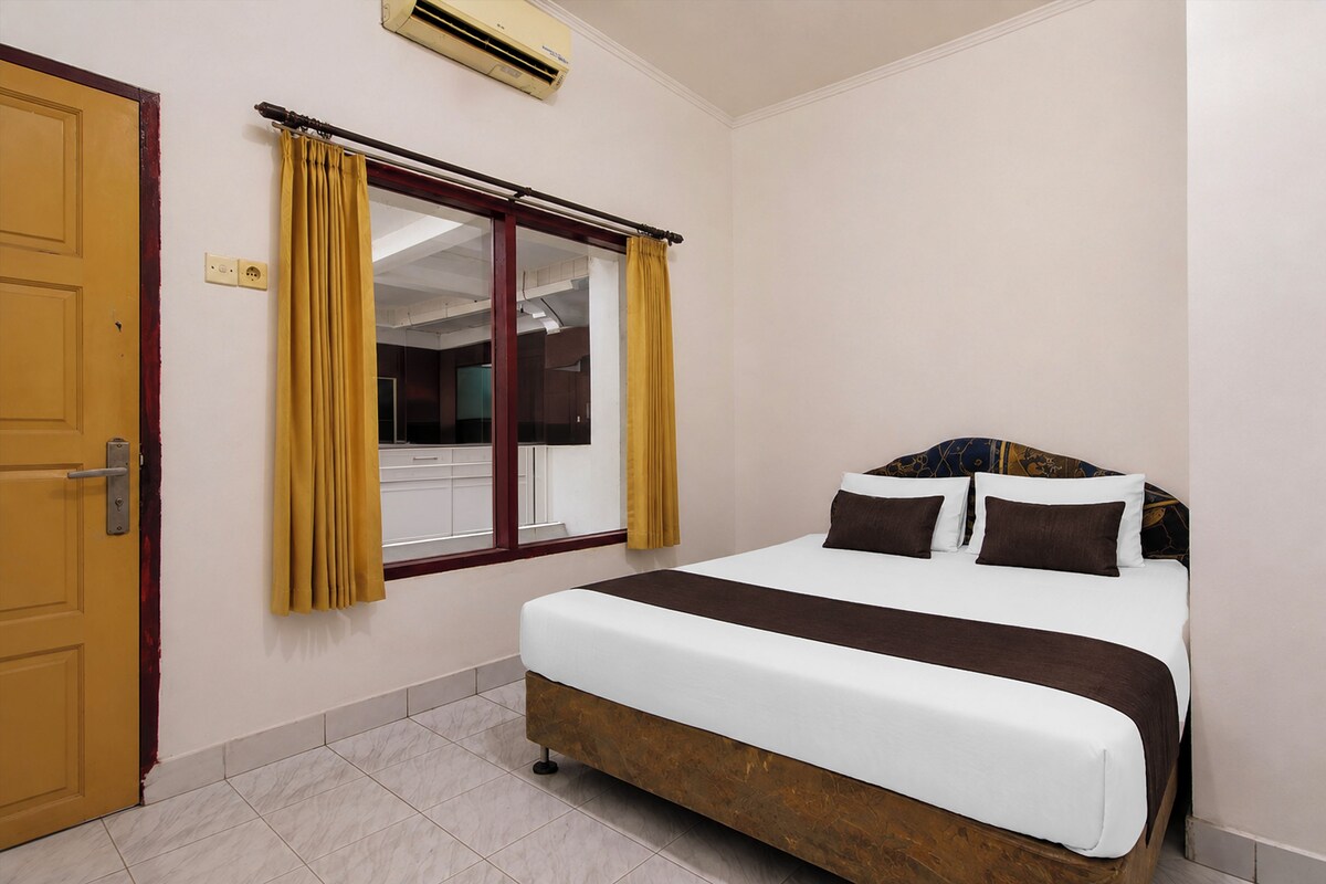 Quarto Duplo Standard | Wi-fi grátis, roupa de cama fornecida 