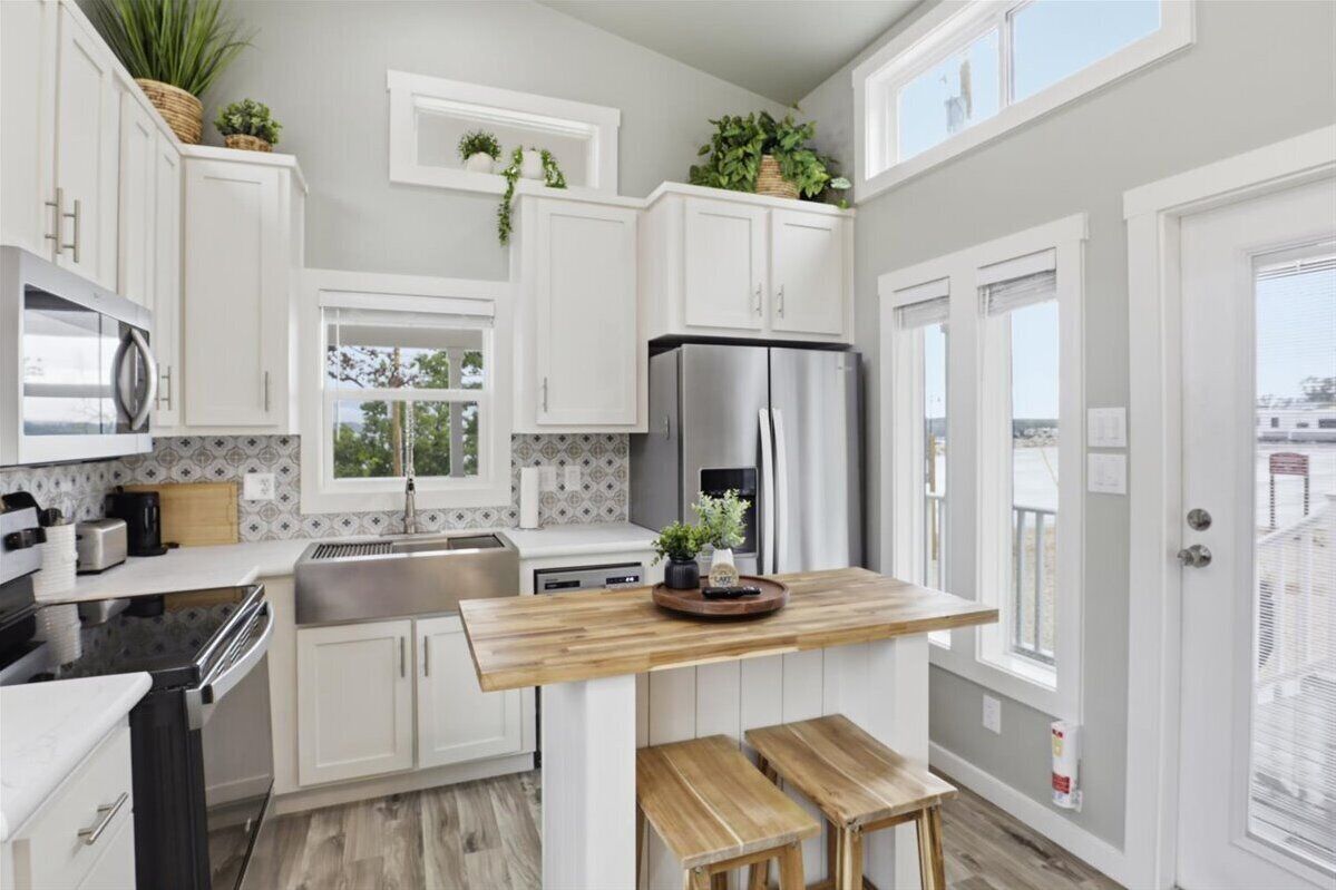 Casa, várias camas, pátio (Lookout at Hillstone) | Cozinha privada