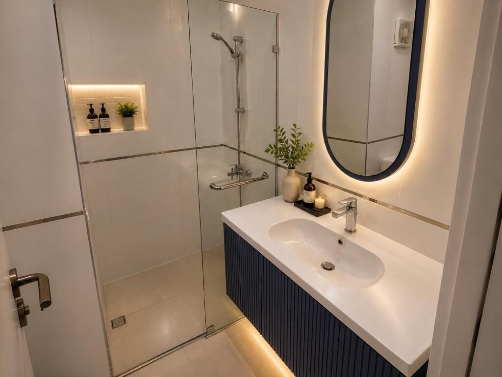 Sabonete, shampoo, papel higiênico 