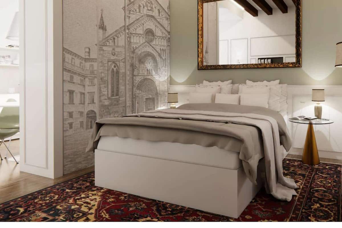 Apartamento luxo, vista para a cidade | Roupas de cama premium, cofres nos quartos, quartos à prova de som