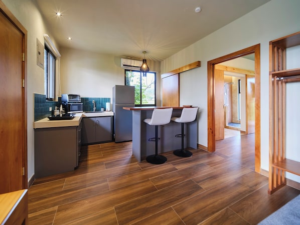 Apartamento premium | Cozinha privada | Cadeirão de bebê