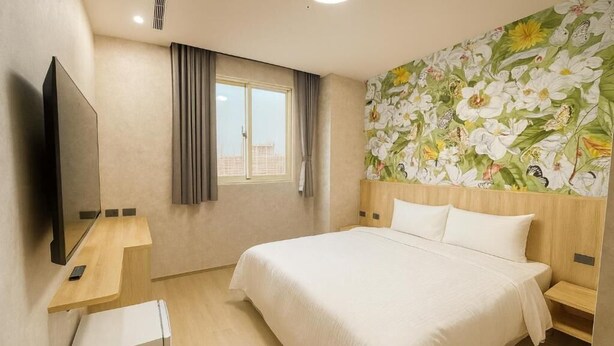 Quarto casal luxo, vista para a cidade | Wi-Fi de cortesia
