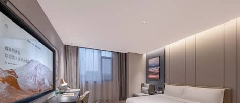 Quarto Duplo, Vista para a cidade | Cortinas/cortinados opacos, Wi-fi grátis