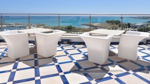 Terraço no piso superior