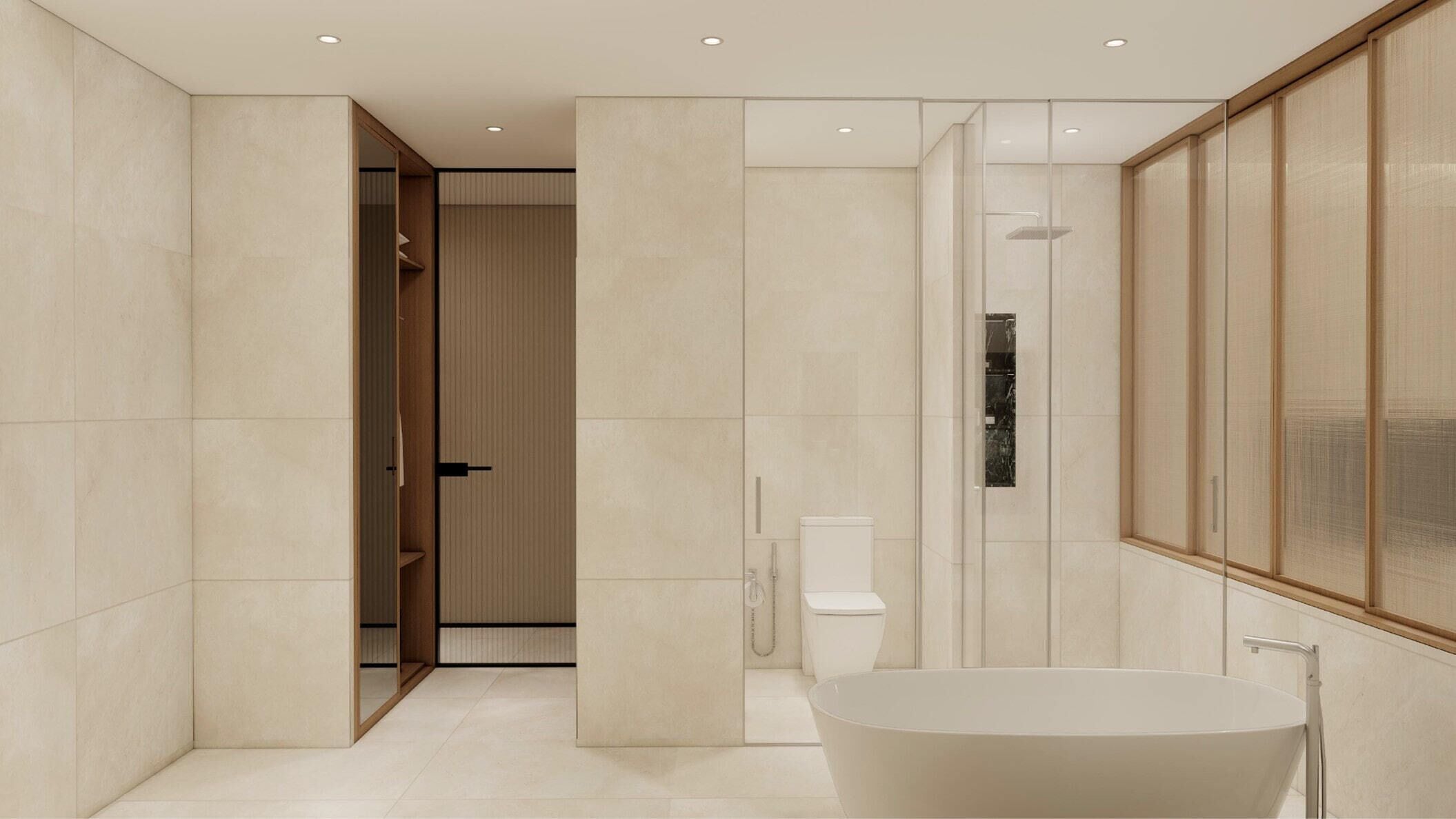 Suite Júnior, 1 quarto, vista para o mar | Casa de banho