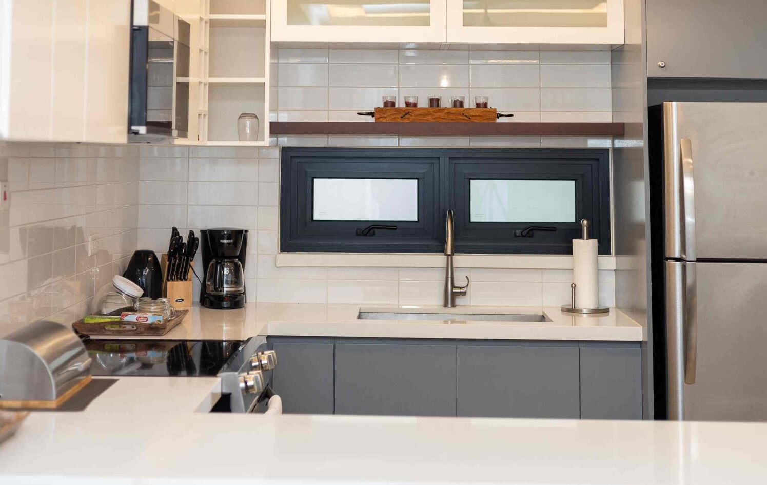 Apartamento, pátio | Cozinha privada