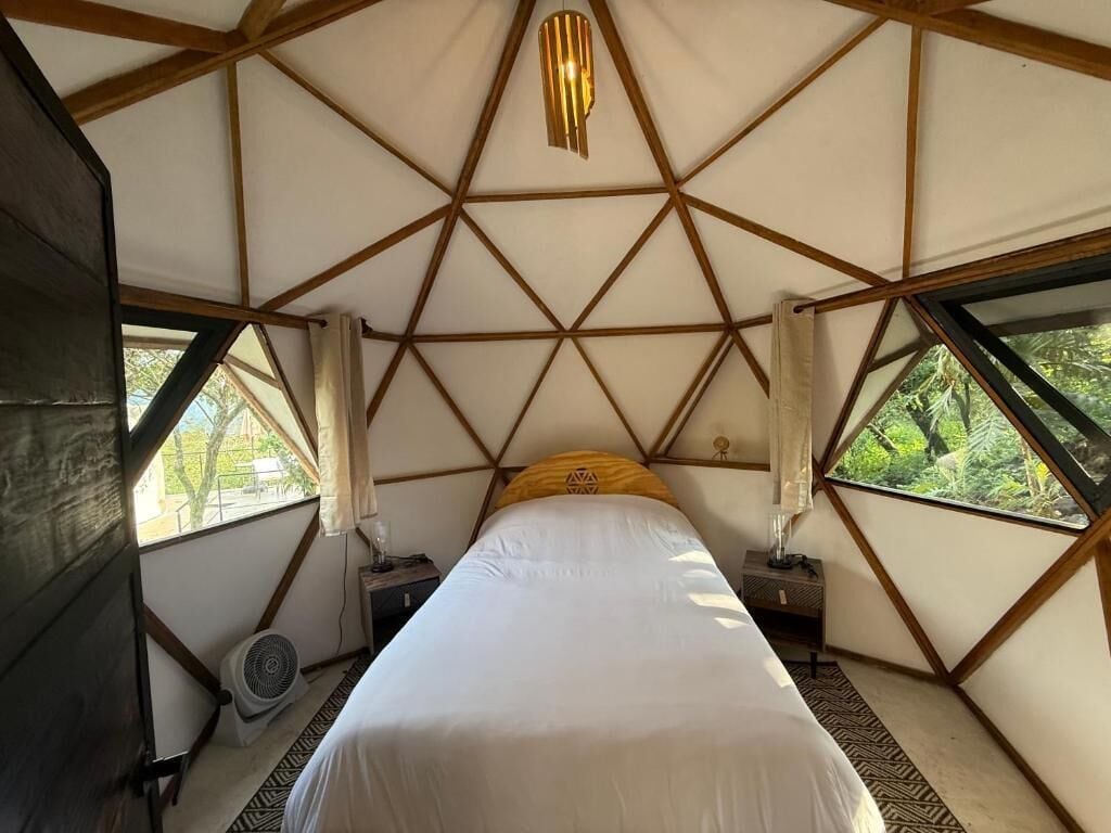 Cabana de Madeira Júnior, pátio, vista para o jardim | Wi-fi grátis 