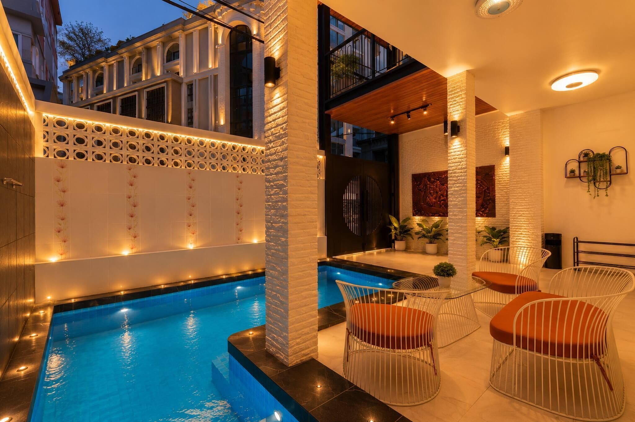 Villa, 4 quartos, acessível, fumadores | Piscina | Piscina interior 