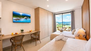 Apartamento de Luxo, varanda, vista para a montanha | Wi-fi grátis