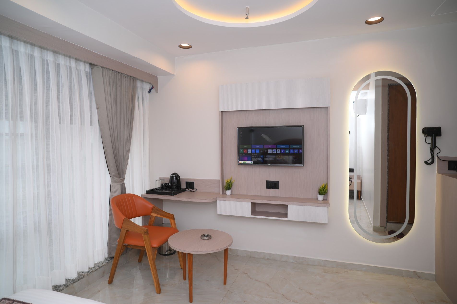 Quarto casal família, vista para a cidade