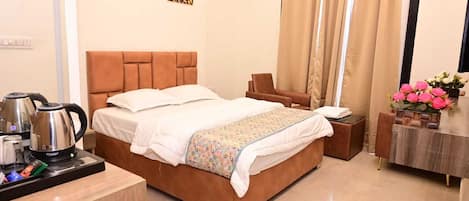 Quarto Duplo | Roupa de cama fornecida