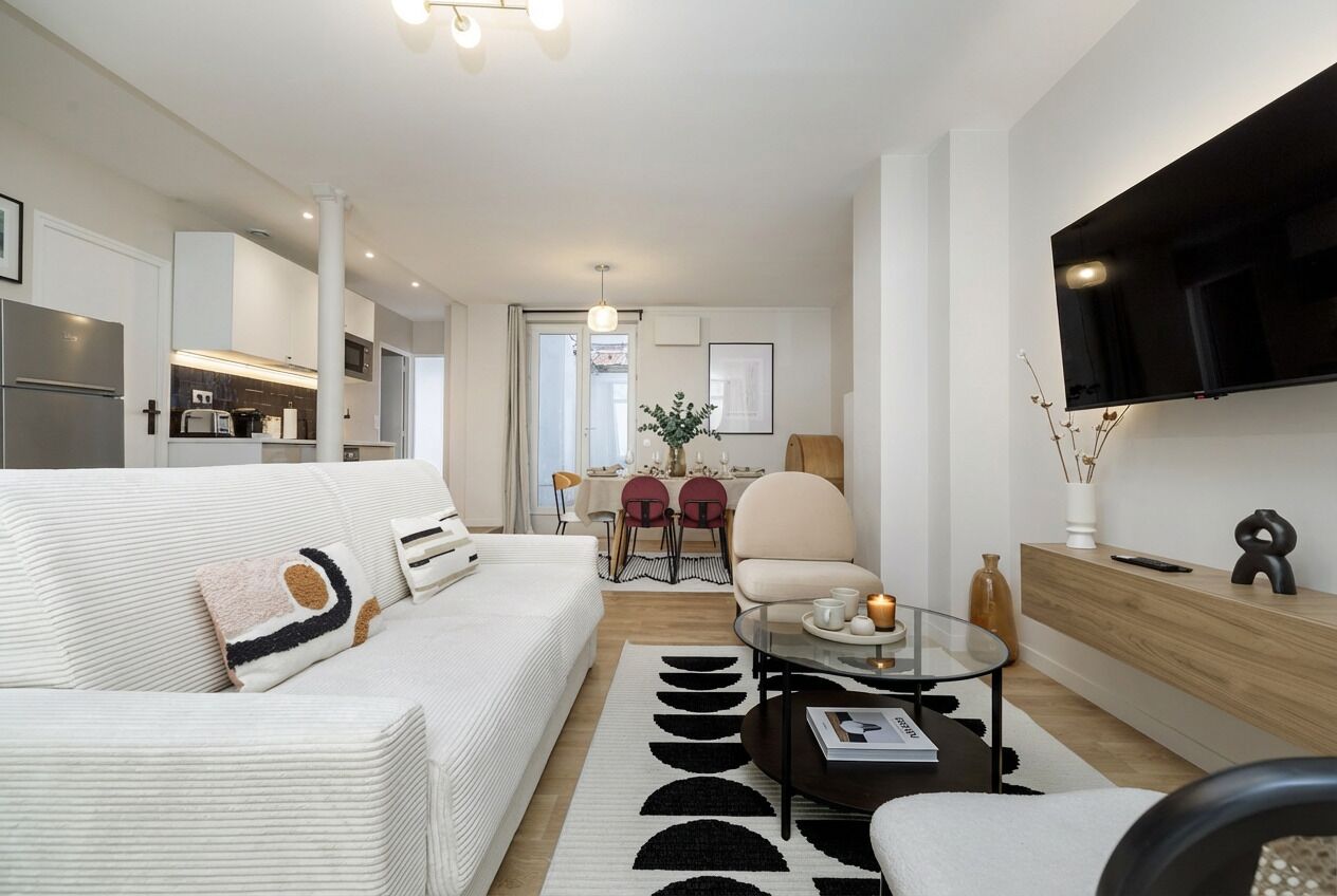 Apartamento Deluxe | Sala de estar