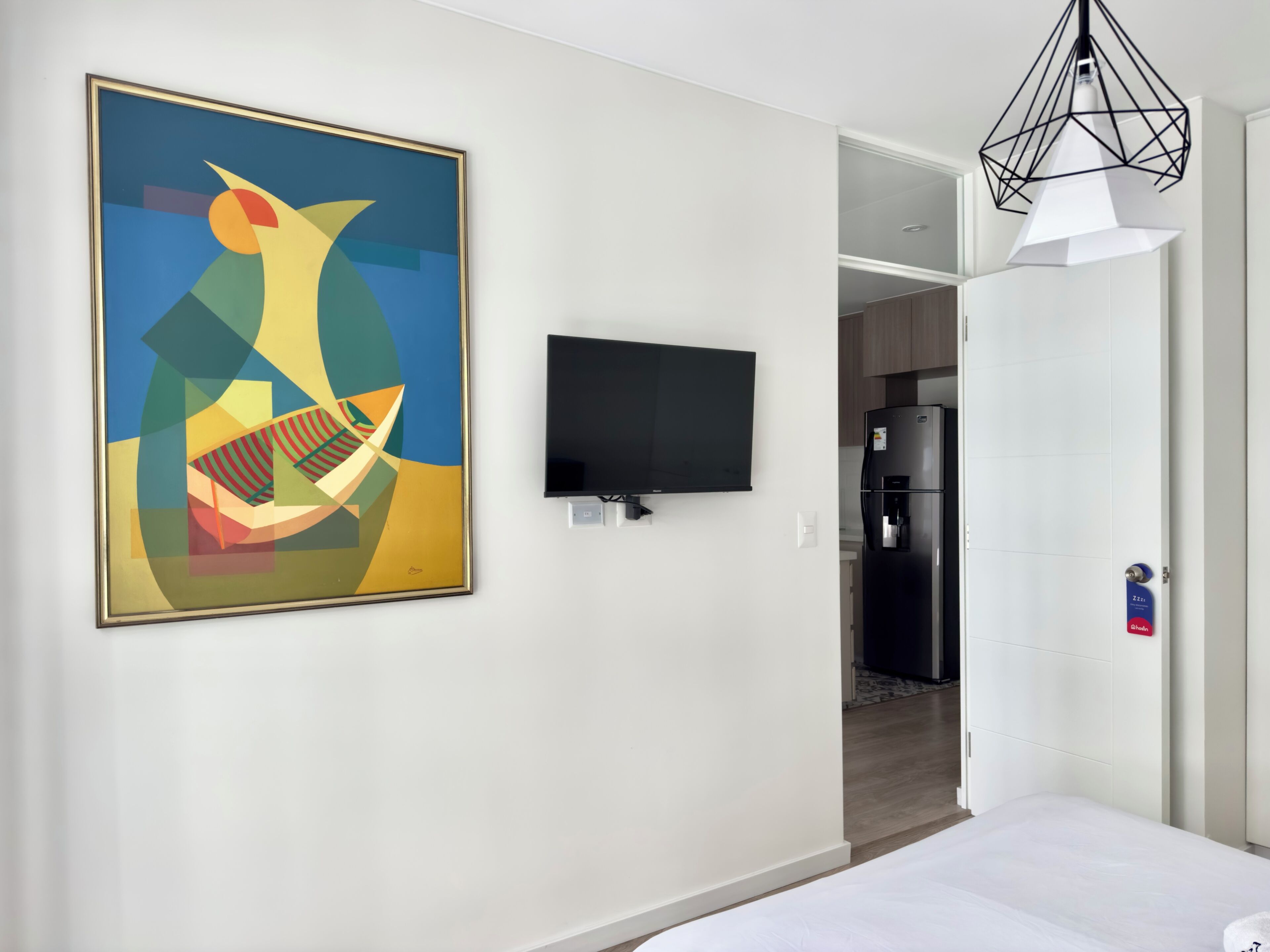 Apartamento, 1 cama de casal | Cortinas/cortinados opacos, ferro/tábua de engomar, Wi-fi grátis 